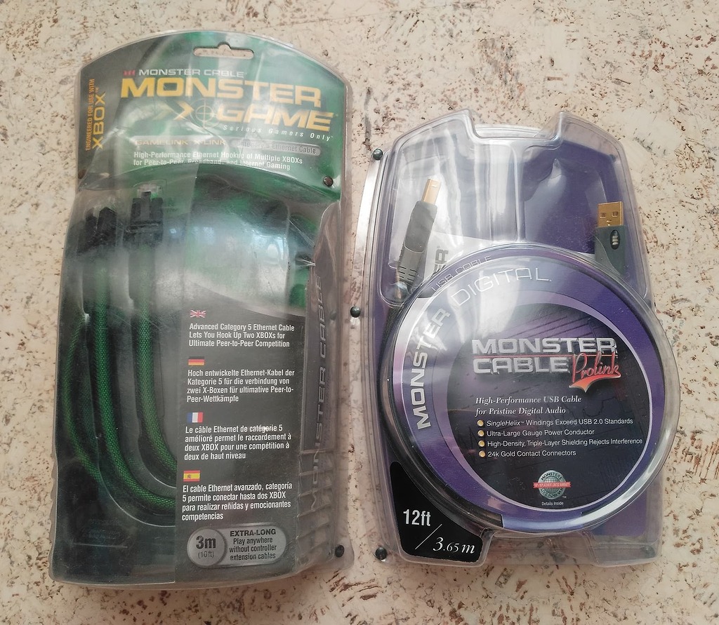 [ПРОДАНО] Monster Cable USB и ETHERNET - Кабели - DA Stereo