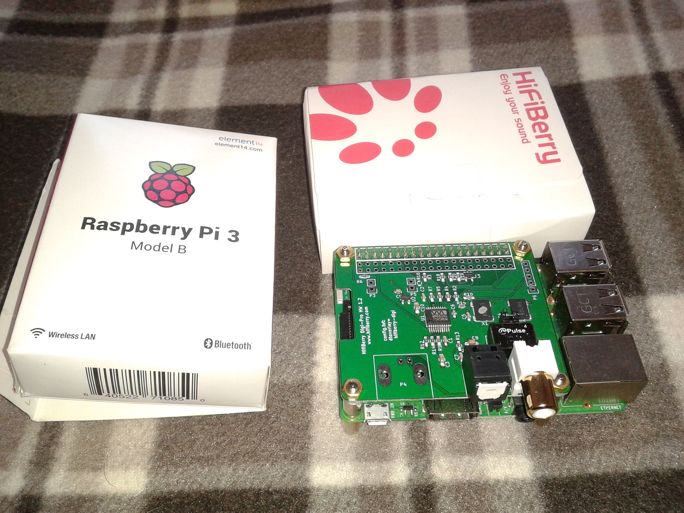 Hifiberry Digi+ Pro (СПб) - Цифровые источники - DA Stereo