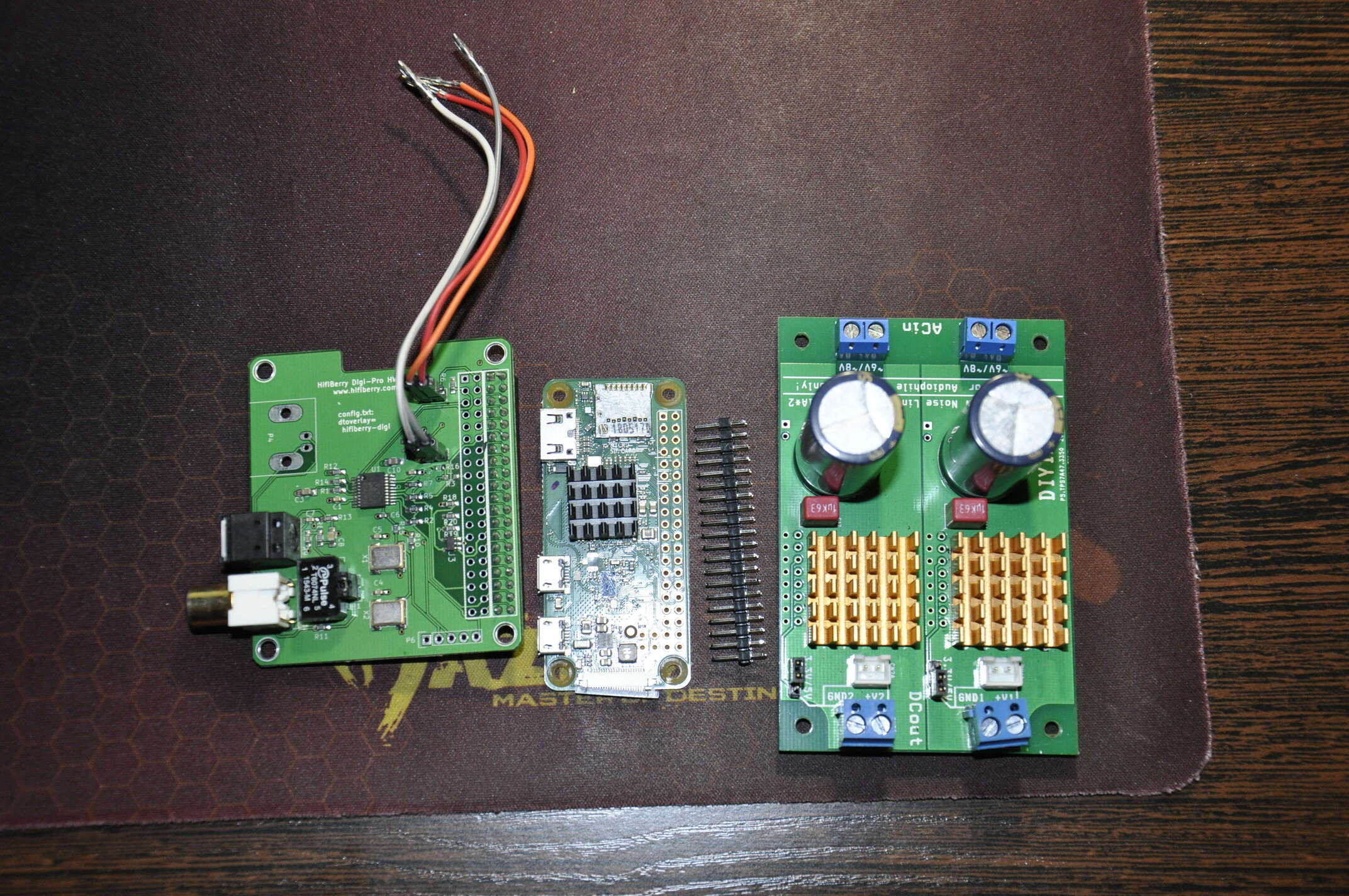 [ПРОДАНО] Комплект для сборки транспорта на базе Hifiberry Digi+ Pro ...